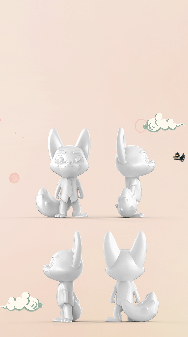 XPPen Colorable Mascot Model | XP-Pen UK official store