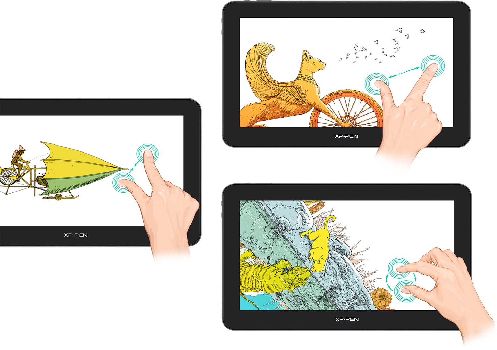 Artist Pro 16TP best touch screen drawing tablet | XP-Pen UK official store