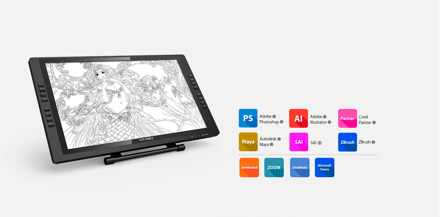 Artist 22E Pro cheap 22inch display drawing tablet | XP-Pen UK official ...