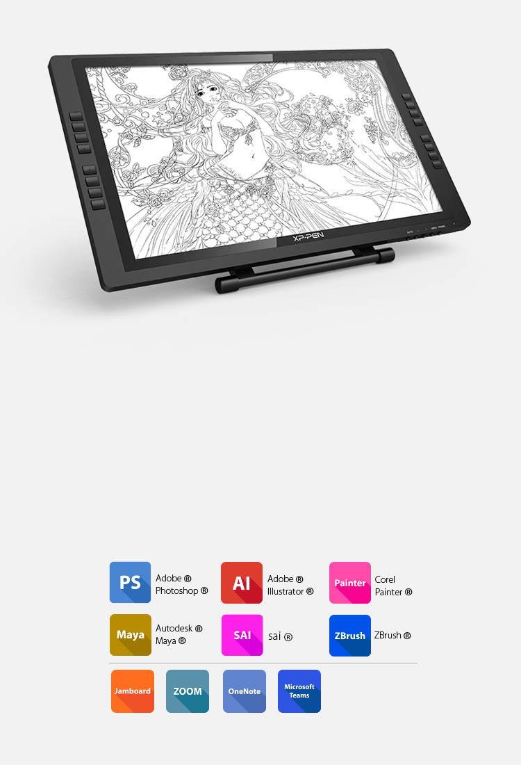 Artist 22E Pro cheap 22inch display drawing tablet | XP-Pen UK official ...