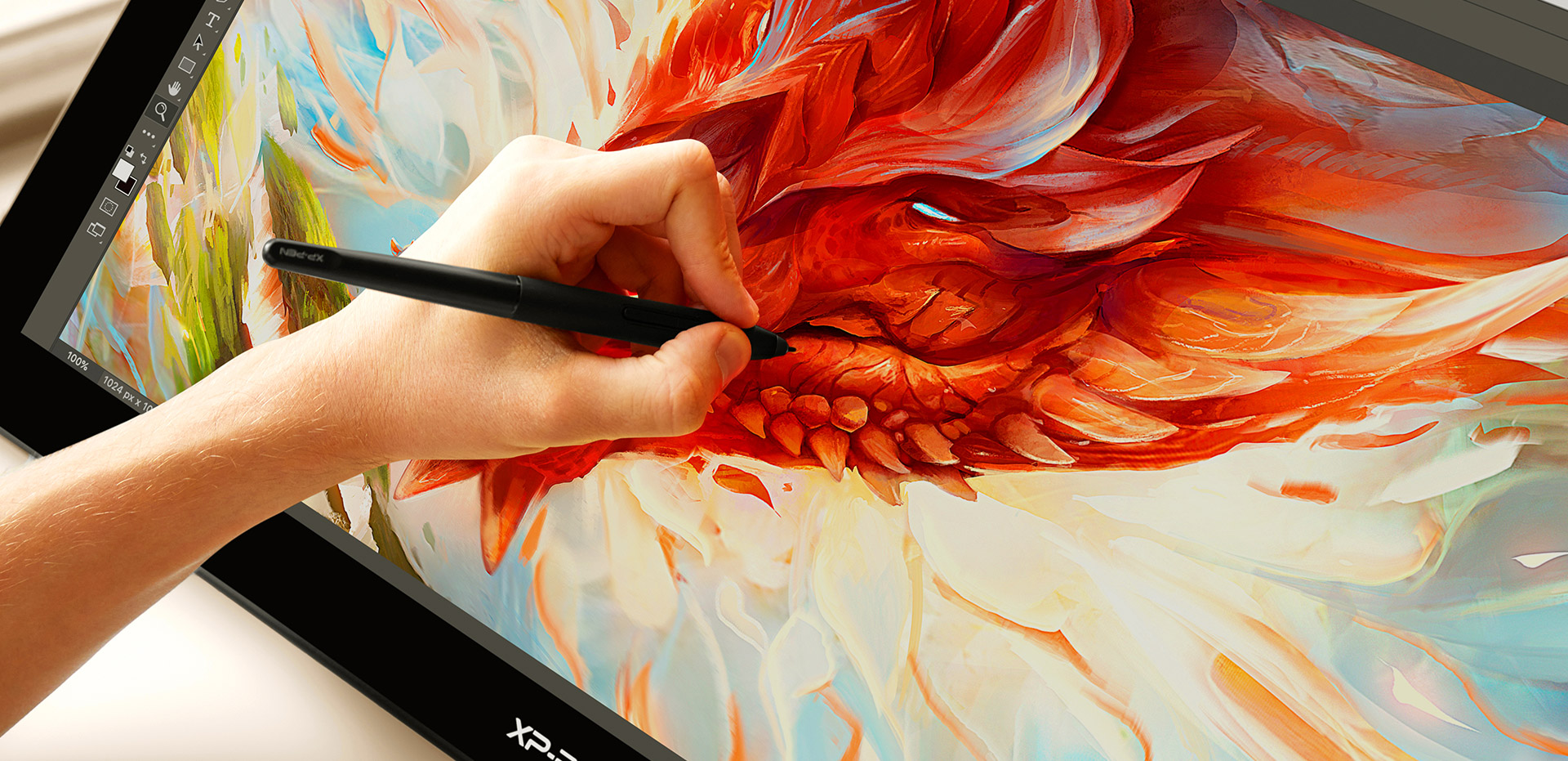 Artist 24 big digital painting screen monitor | XP-Pen UK official store
