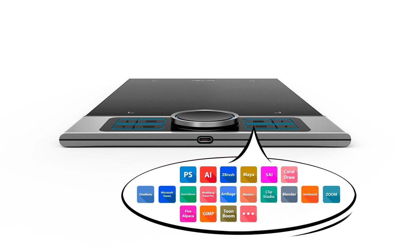Deco Pro M/W professional digital drawing tablet | XP-Pen UK official store