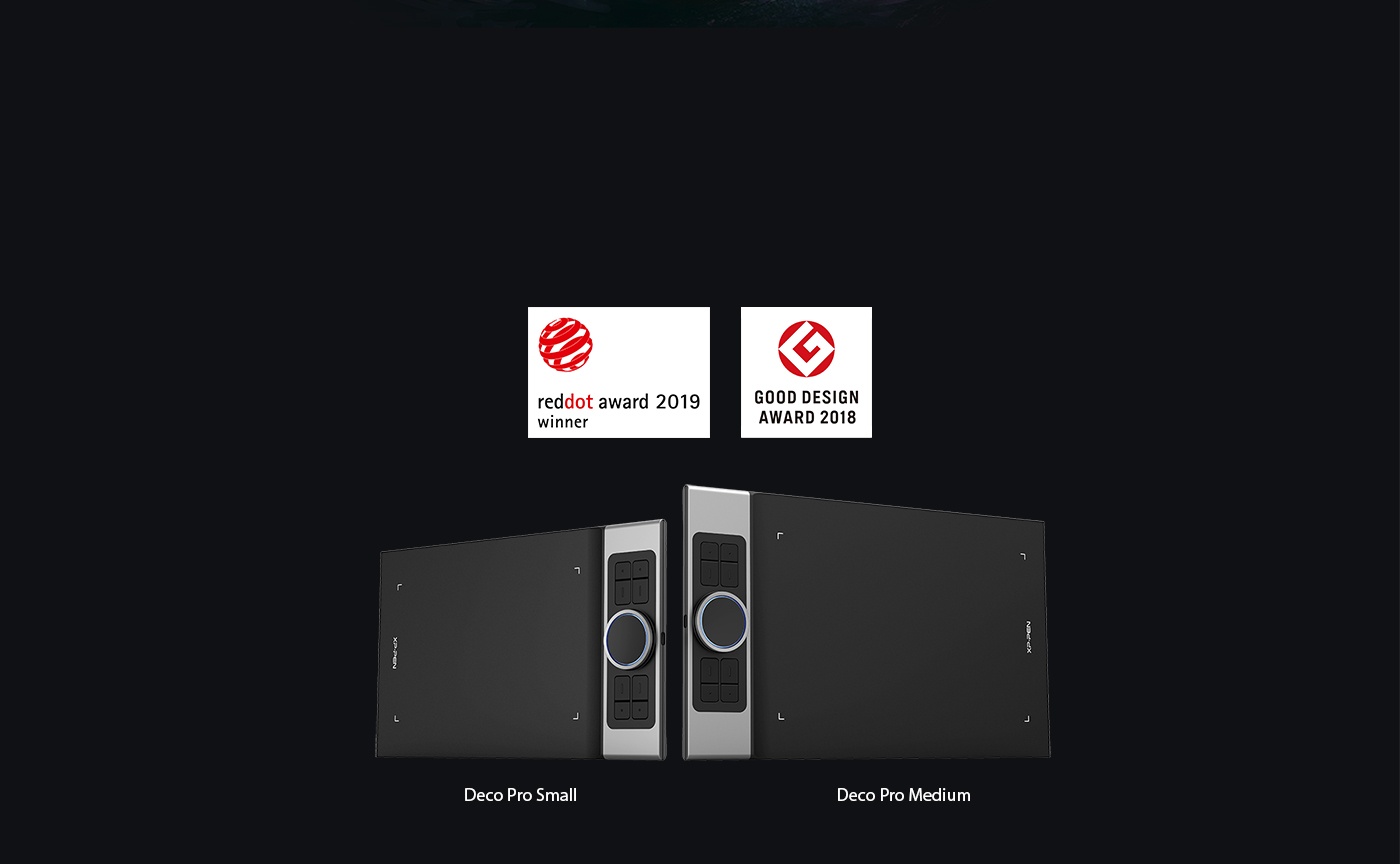 Deco Pro M/W professional digital drawing tablet | XP-Pen UK official store