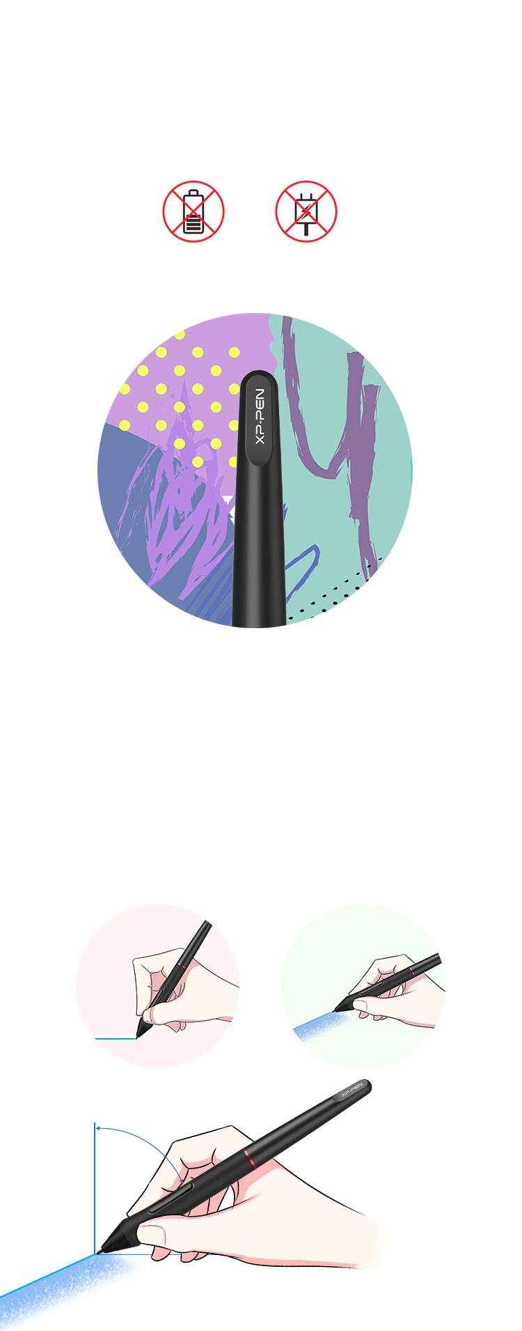 PA2 Battery-free Stylus | XP-Pen UK official store