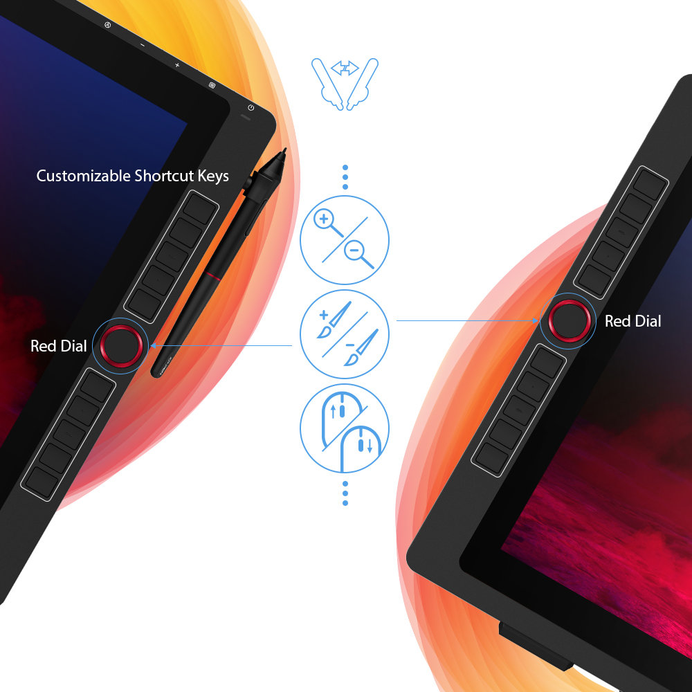 Artist 22R Pro best 22inch display drawing tablet for professionals ...