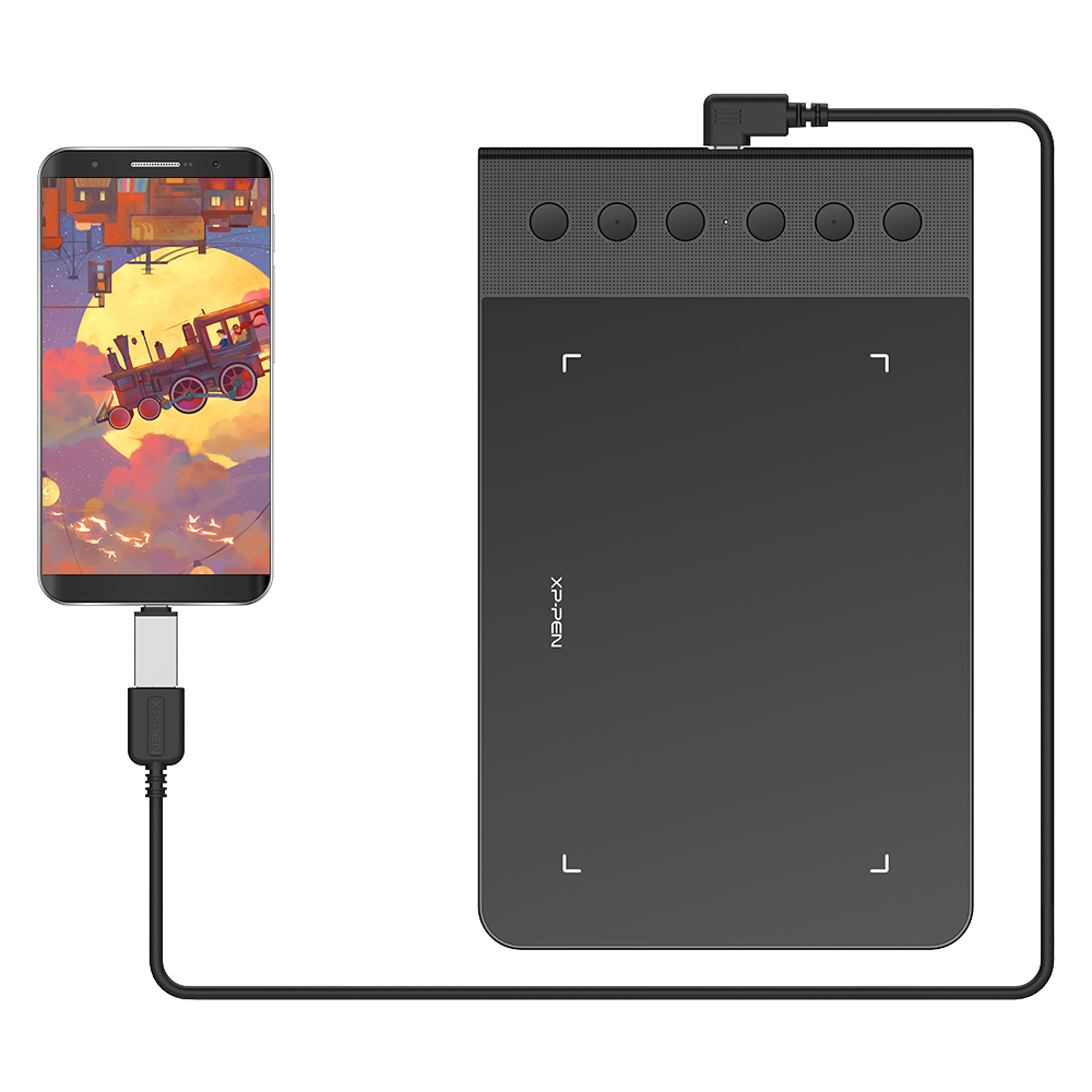 Star G640S drawing tablet compatible with Android | XP-Pen UK official ...