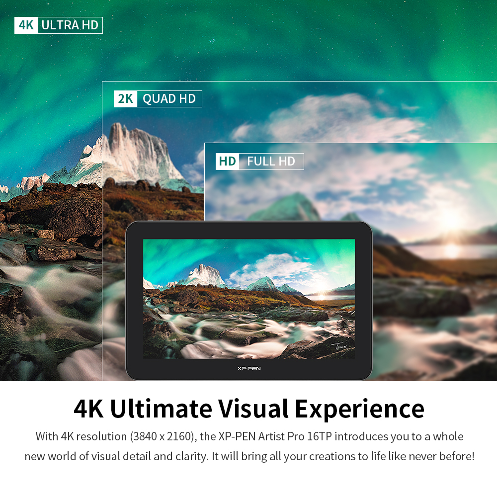 Artist Pro 16TP best touch screen drawing tablet | XP-Pen UK official store