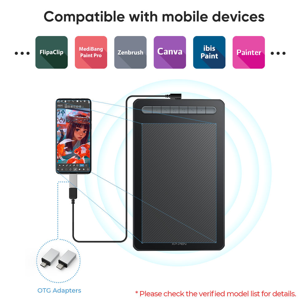 Deco M digital art sketch pad | XP-Pen UK official store