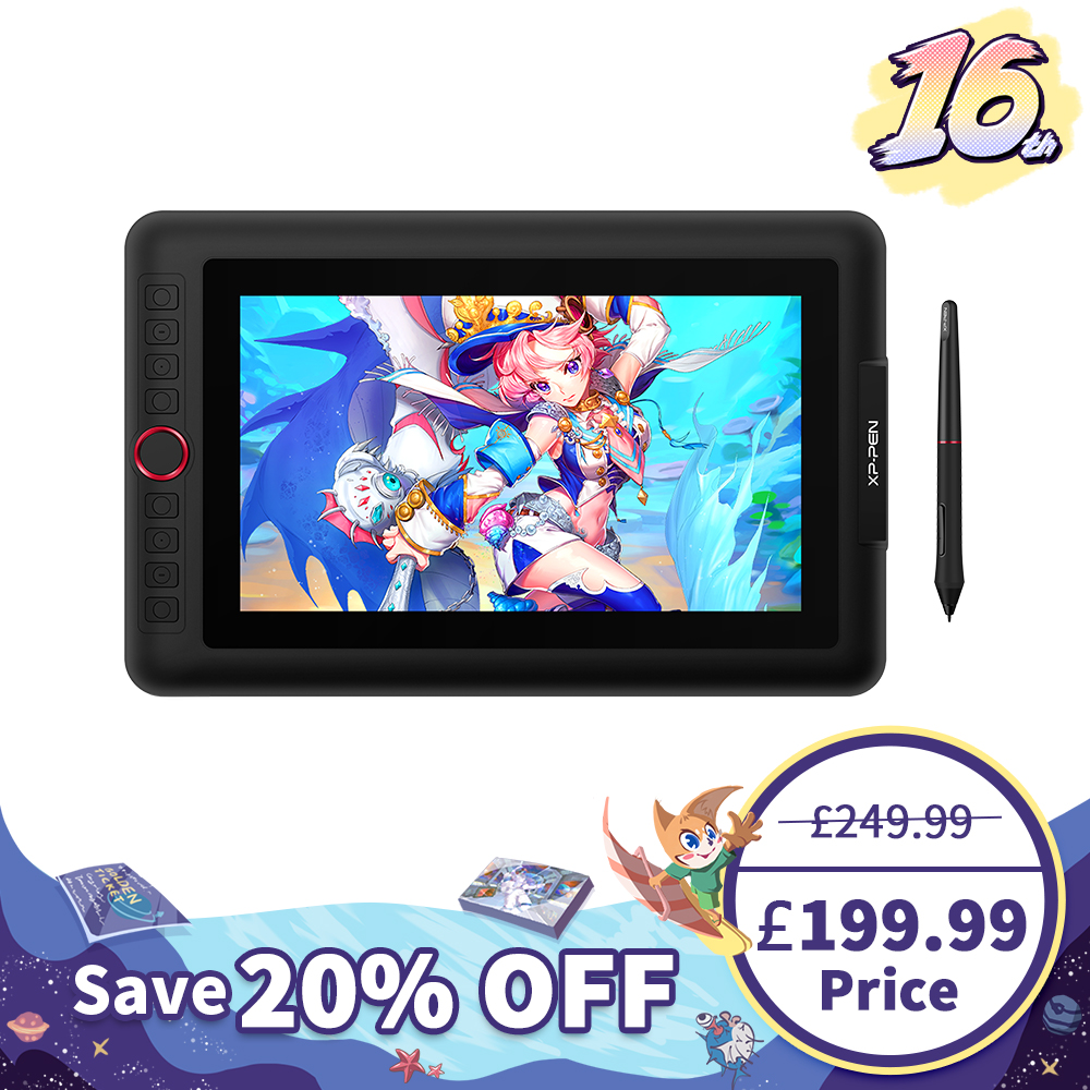 Artist 12 Pro good drawing screen for beginners | XP-Pen UK official store