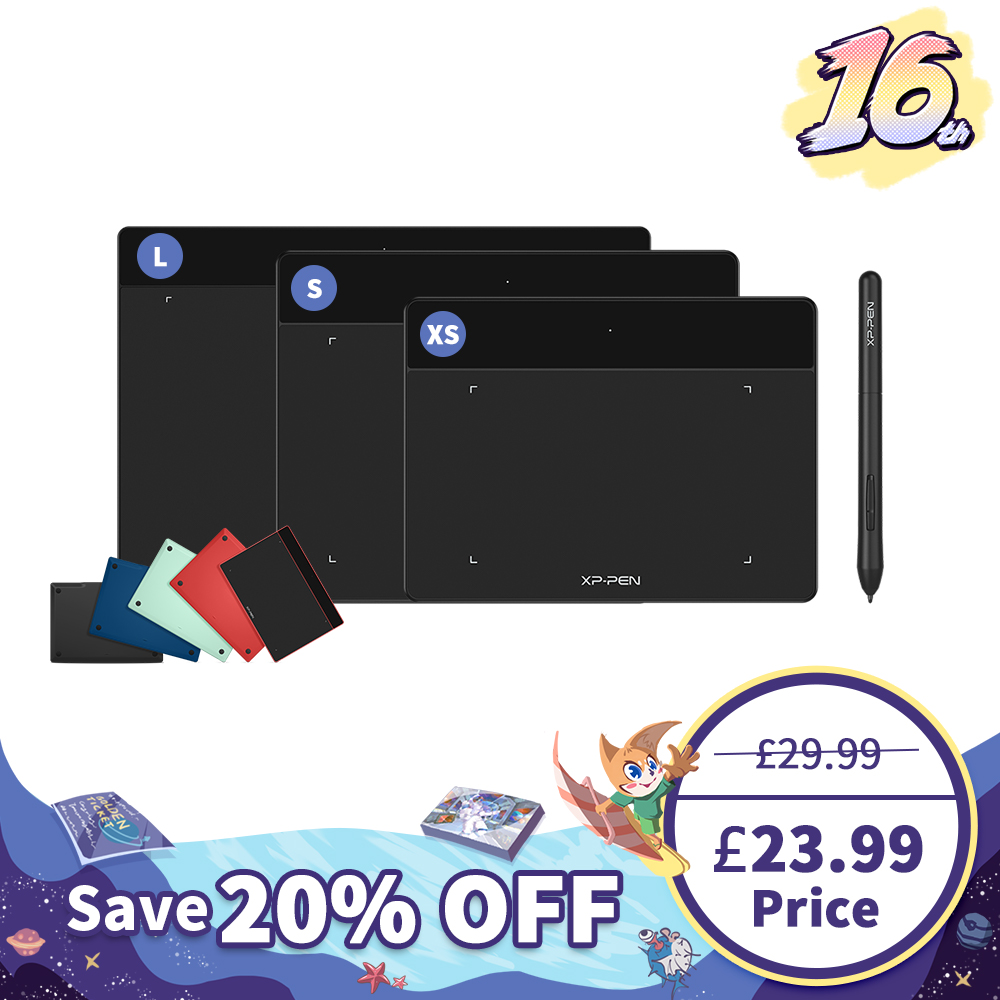 Deco Fun XS / S /L best and cheapest drawing tablet | XP-Pen UK ...