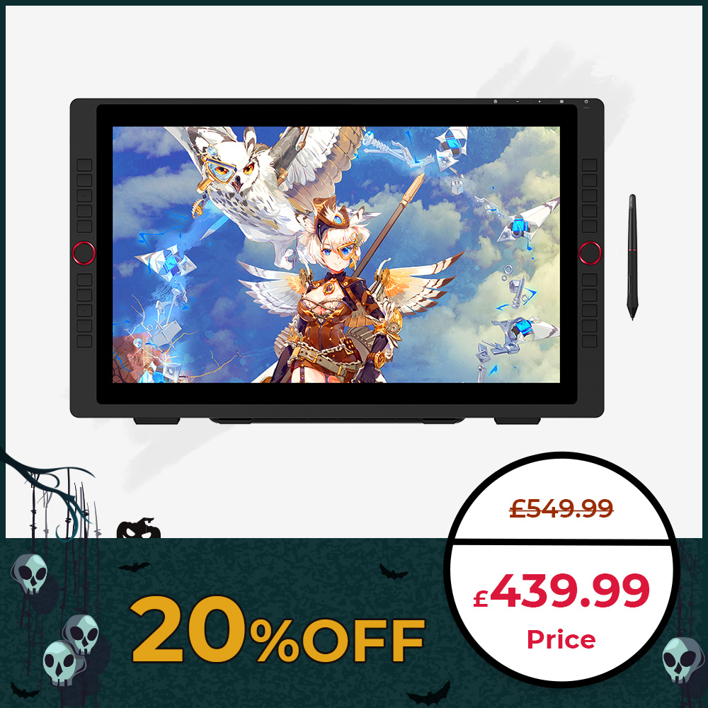 Artist 22R Pro best 22inch display drawing tablet for professionals ...