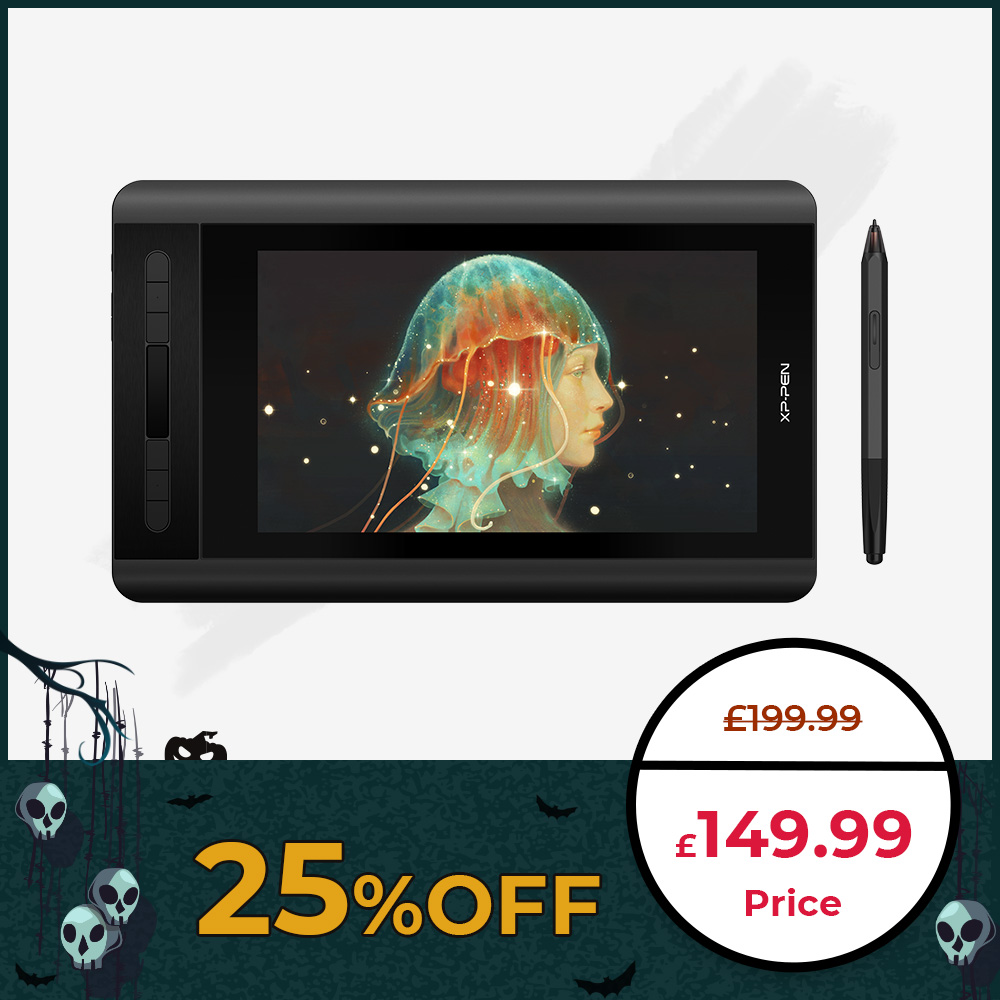 Artist 12 cheap entry level drawing tablet monitor | XP-Pen UK official ...