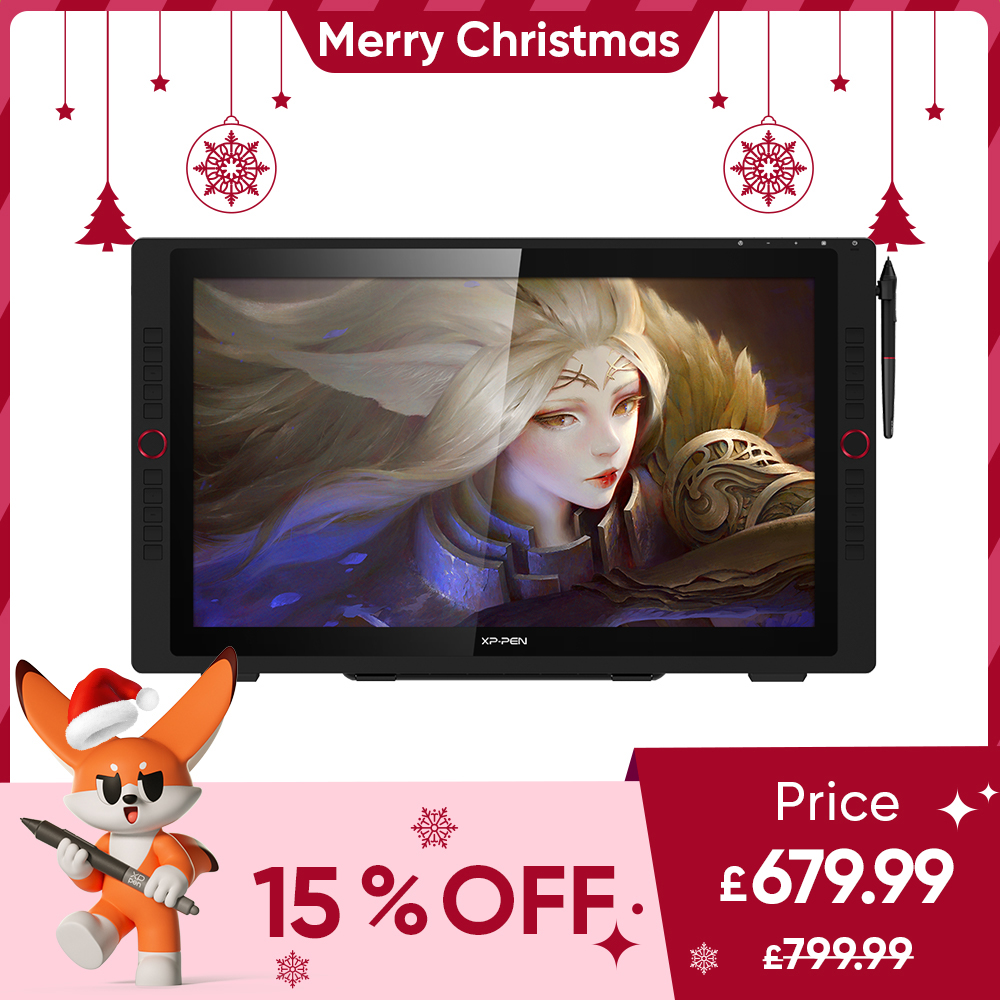 Artist 24 Pro biggest drawing tablet with screen 24inch | XP-Pen UK ...