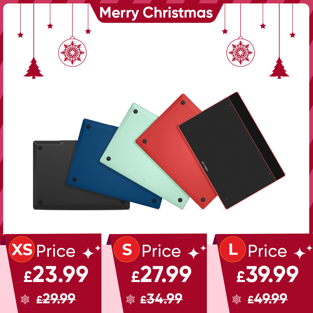 Deco Fun XS / S /L best and cheapest drawing tablet | XP-Pen UK ...