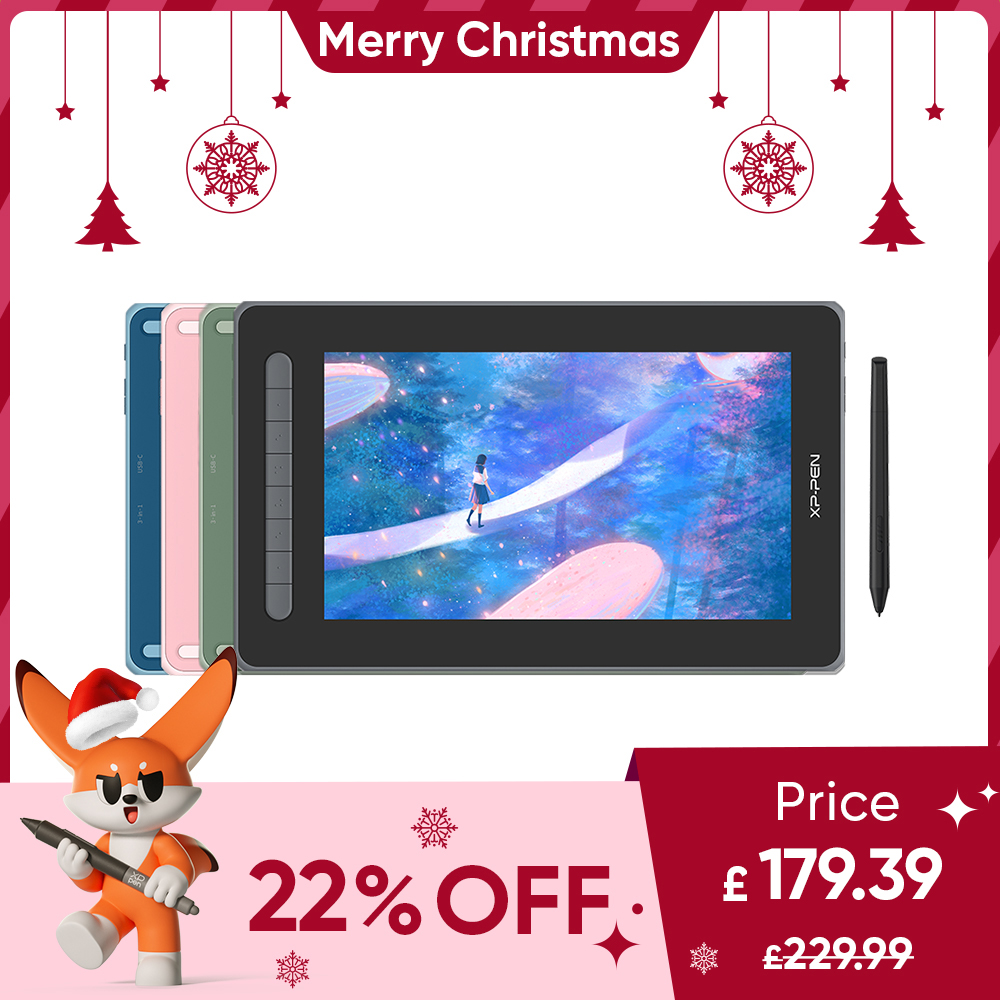 Artist 12 (2nd Gen) digital display drawing tablet | XP-Pen UK official ...