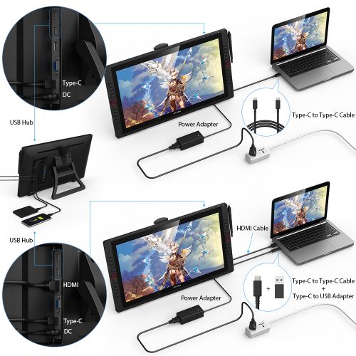 Artist 22R Pro best 22inch display drawing tablet for professionals ...