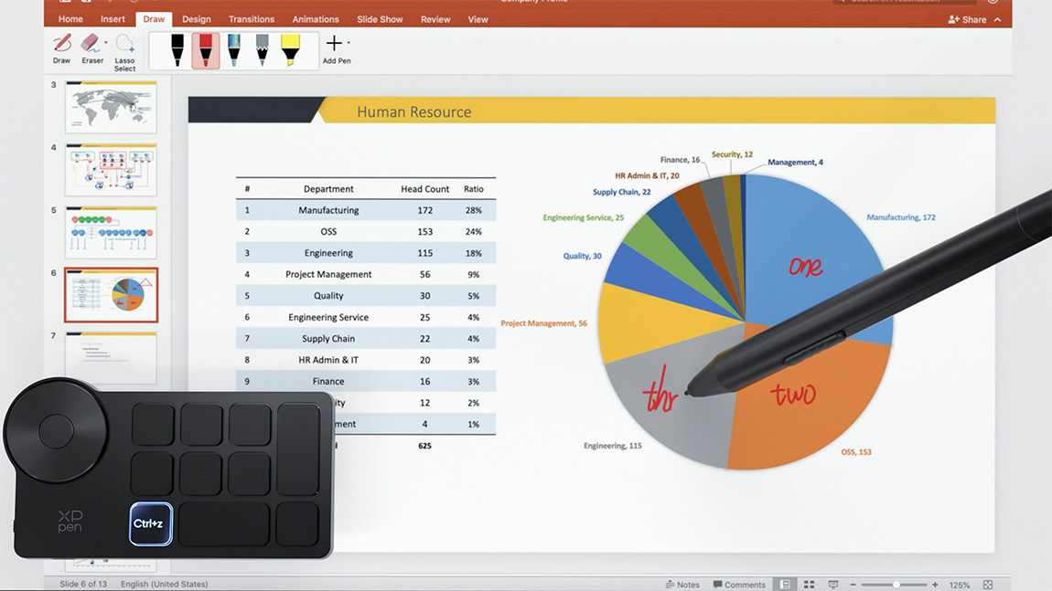 ACK05 Wireless Shortcut Remote | XP-Pen UK official store